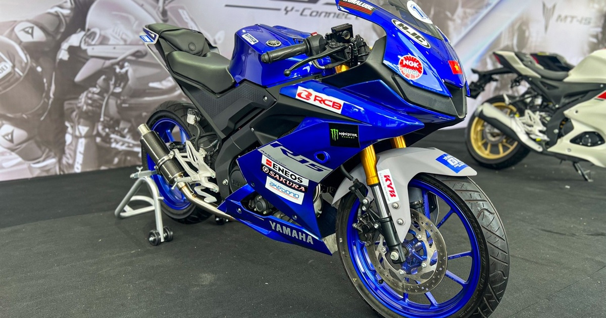 Chi tiết Yamaha YZF-R15 phiên bản xe đua tại Việt Nam